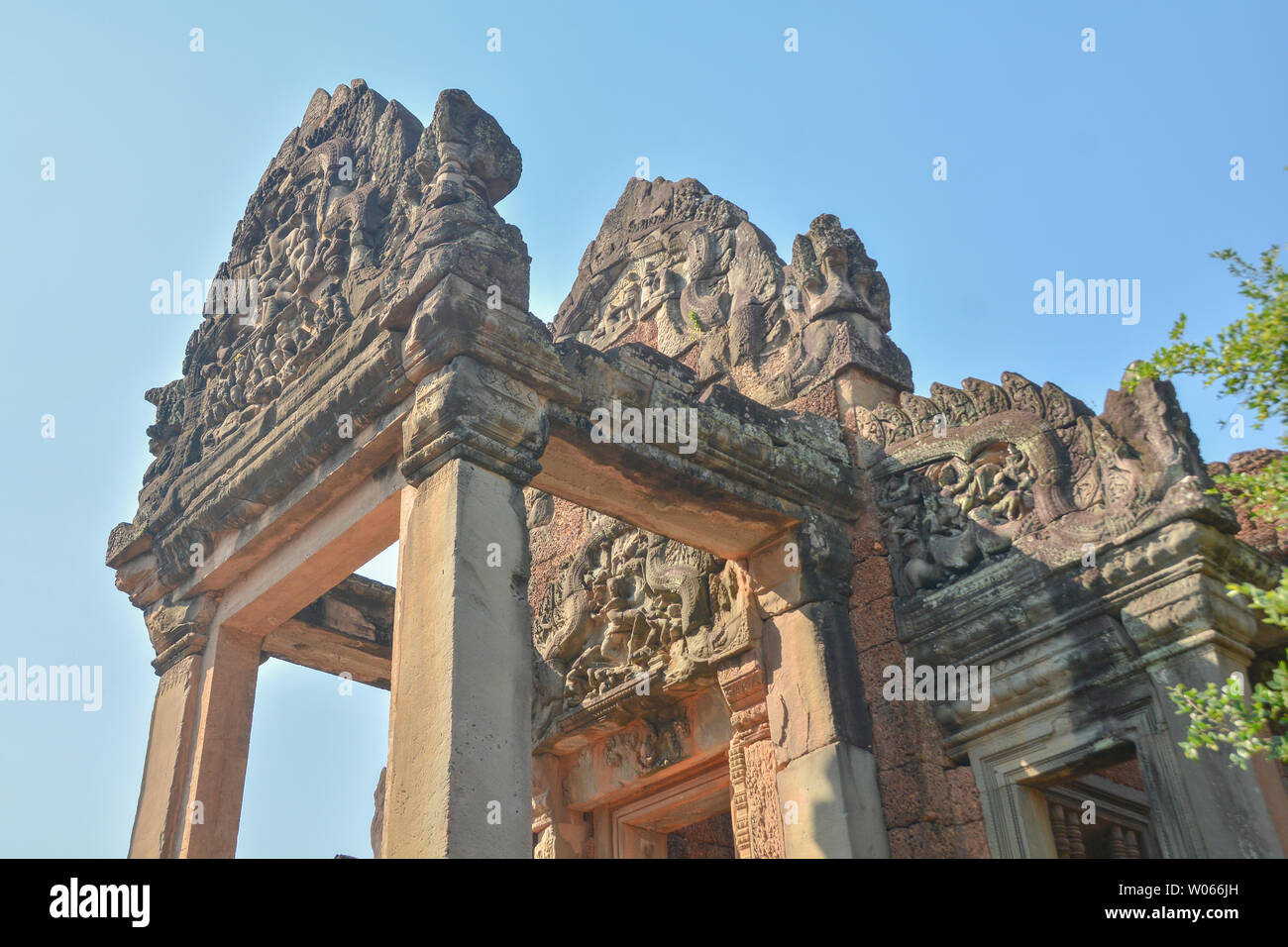 Angkor Wat Angkor's smile Stock Photo - Alamy