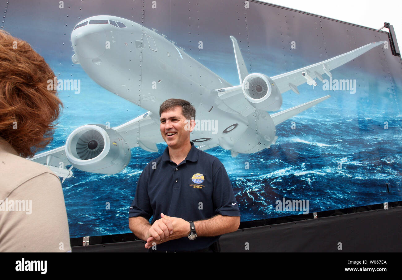 Pat Nash, Senior Manager for the P-8A Multi-mission Maritime Aircraft ...