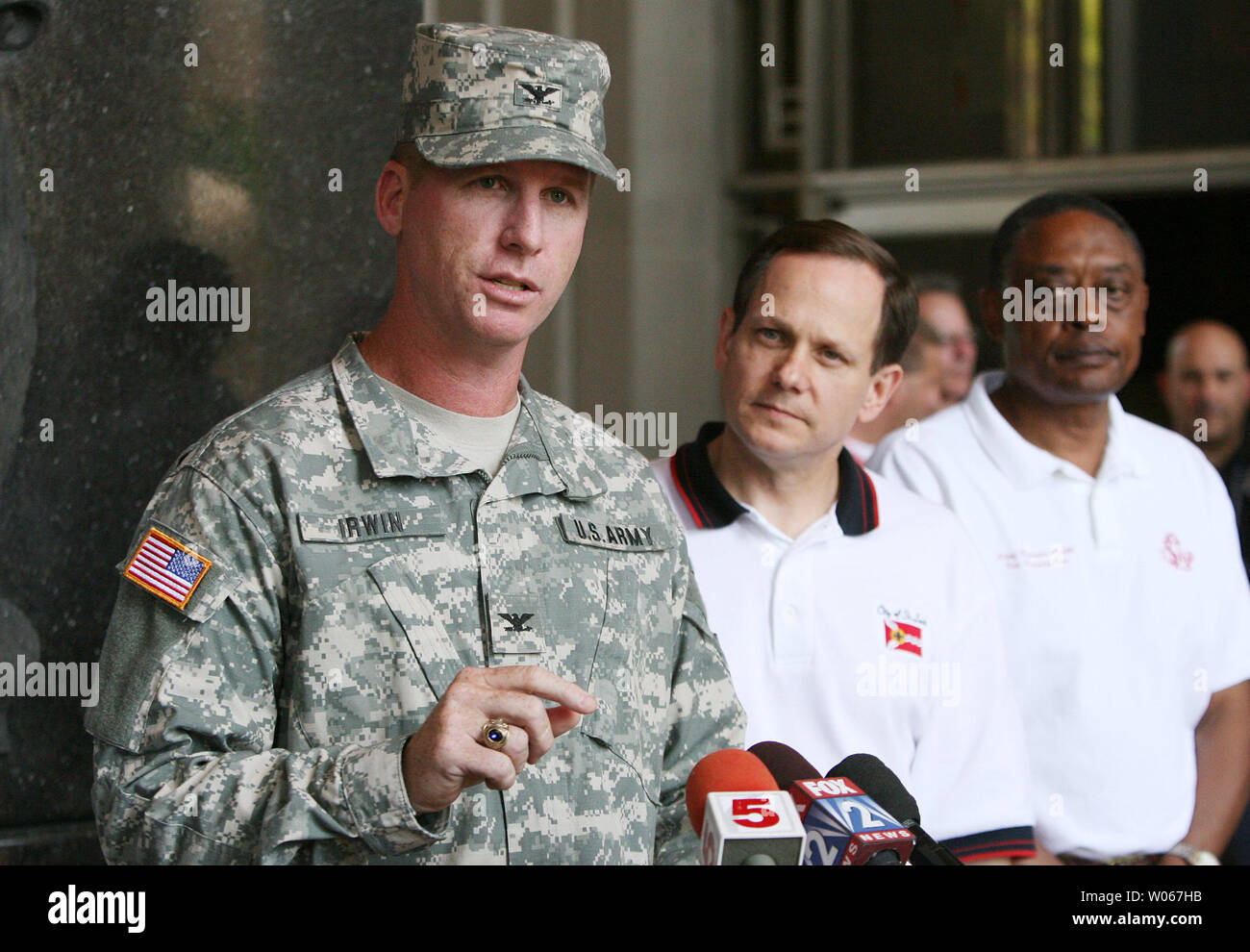 Missouri National Guard Col. Dave Irwin talks about the guards ...