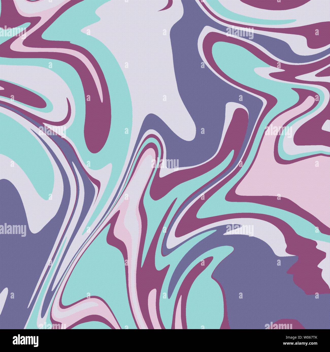 Vector marble background in pastel colors. Multi-colored fluid texture ...