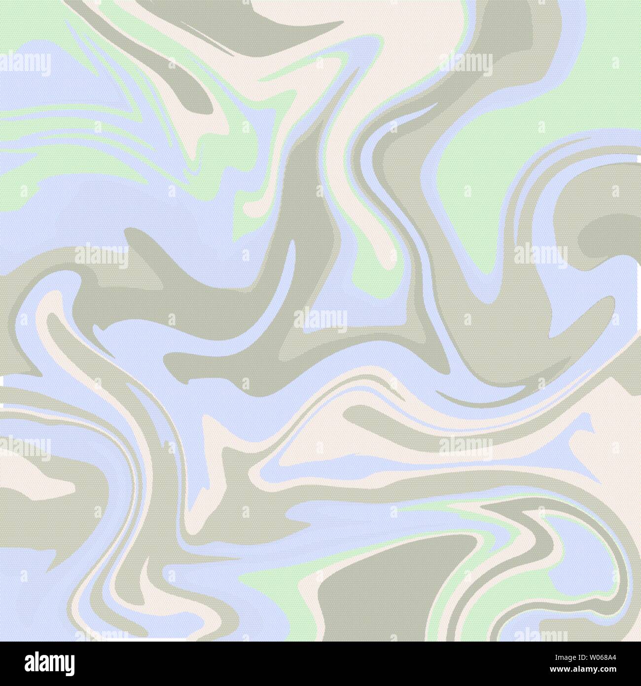 Vector marble background in pastel colors. Multi-colored fluid texture ...