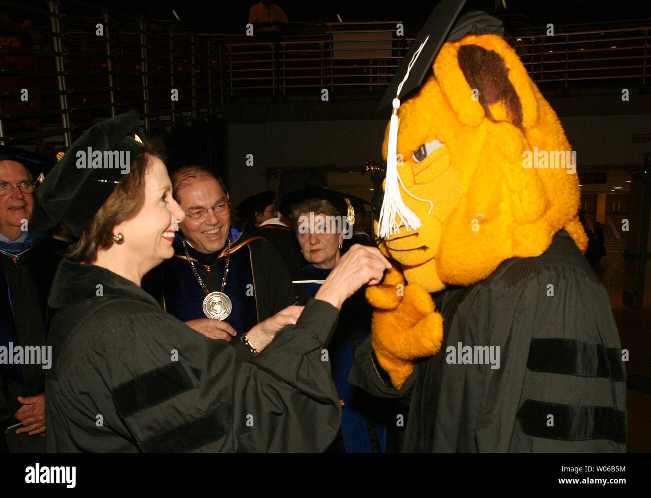 Nancy Pelosi, speaker of the United States House of Represenatives gets ...