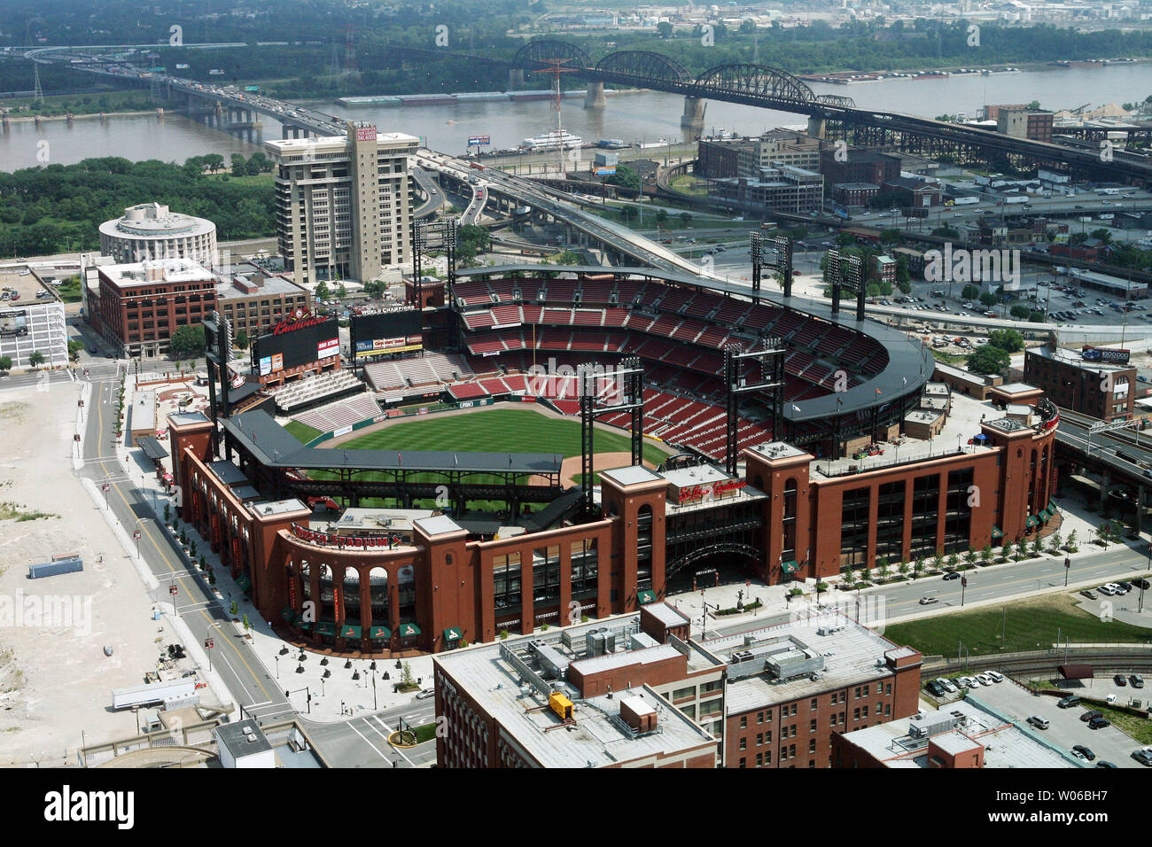 New Busch Stadium In Downtown High Resolution Stock Photography and ...