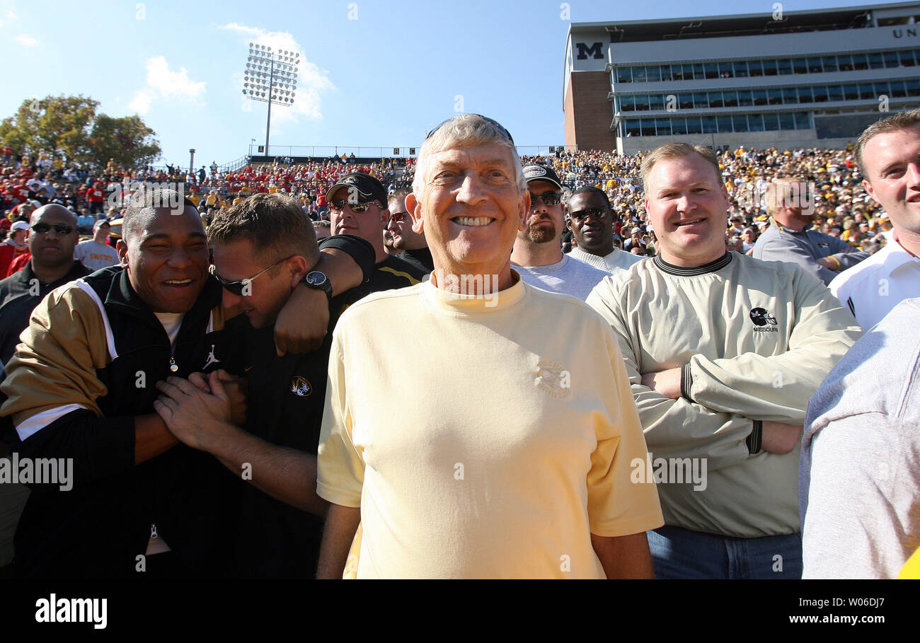 Former University of Missouri head football coach Larry Smith, shown in ...