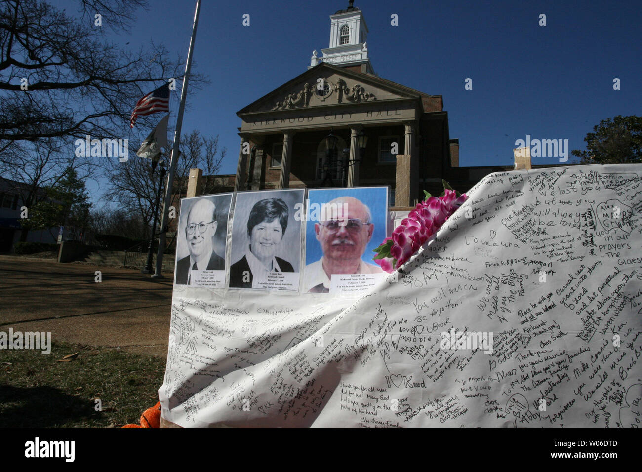Photos of City Council members (L to R) Michael Lynch, Connie Carr and ...