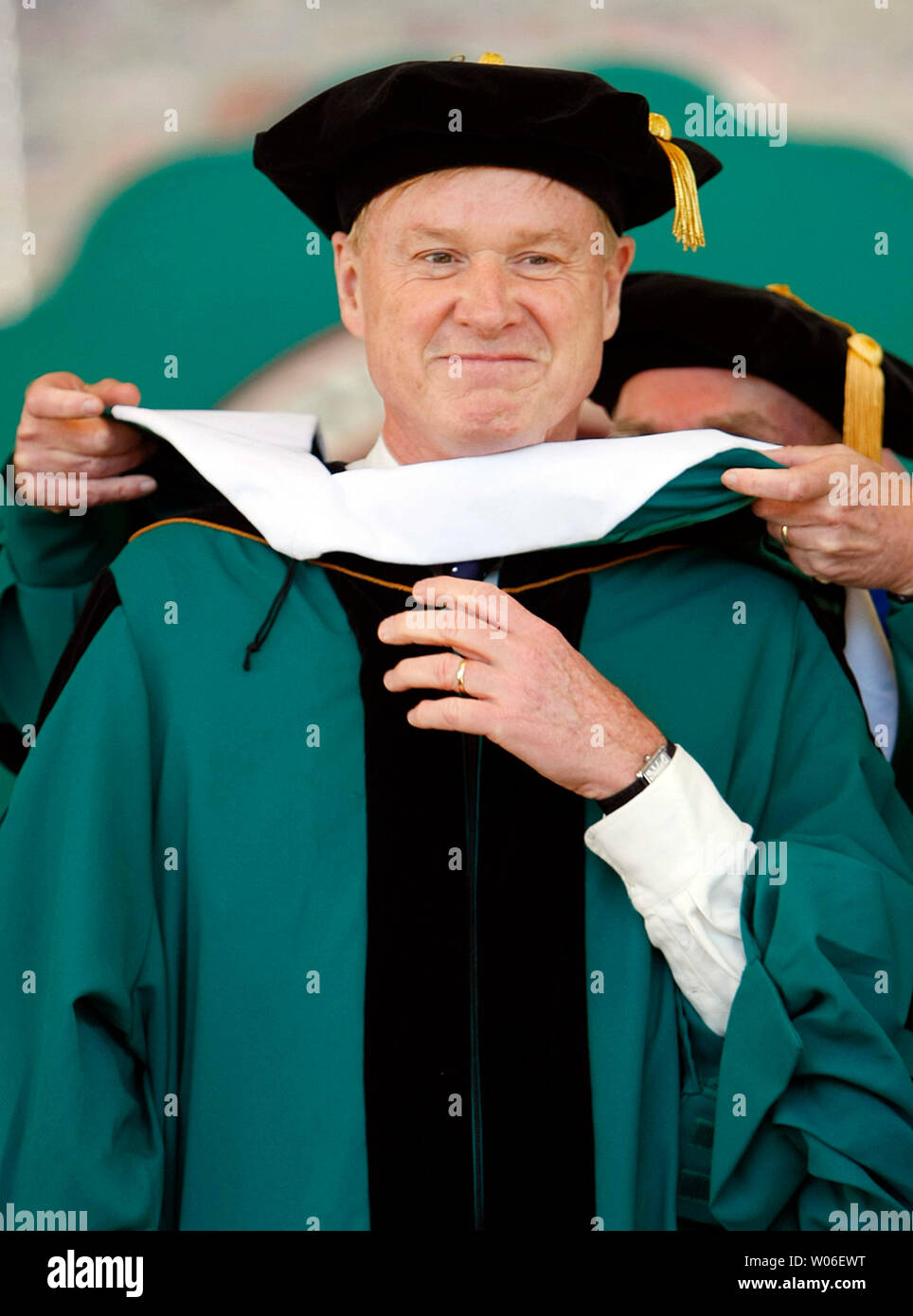 Talk show host Chris Matthews is awarded with a Doctor of Humane ...