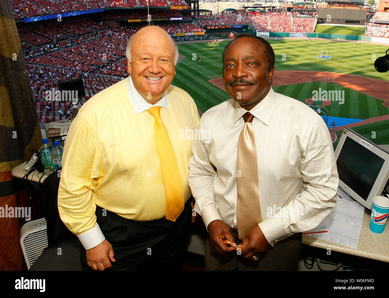 Announcers booth hi-res stock photography and images - Alamy