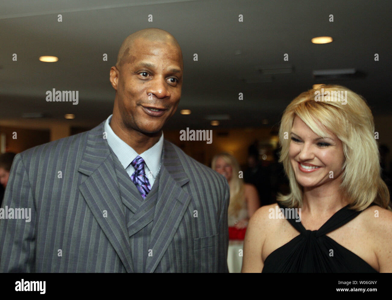 Former Nw York Mets Daryl Strawberry and wife Tracy attend the Annual ...