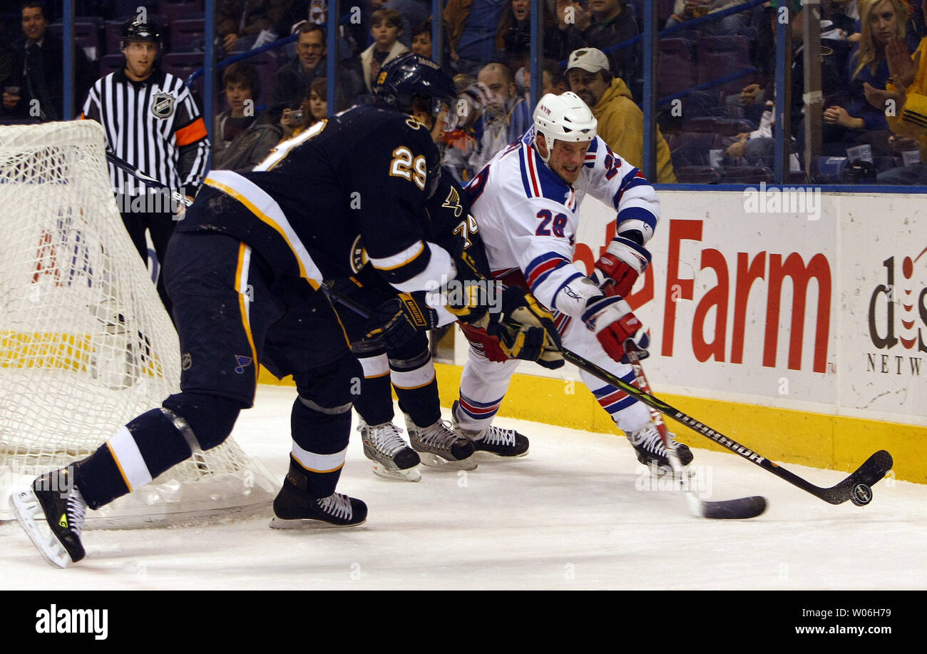 New york rangers colton orr hi-res stock photography and images - Alamy