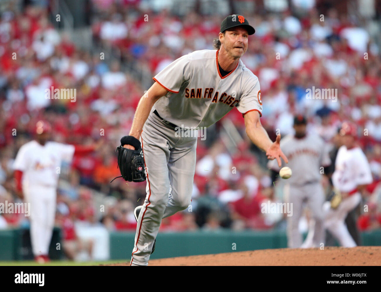 Pitcher randy johnson hi-res stock photography and images - Alamy