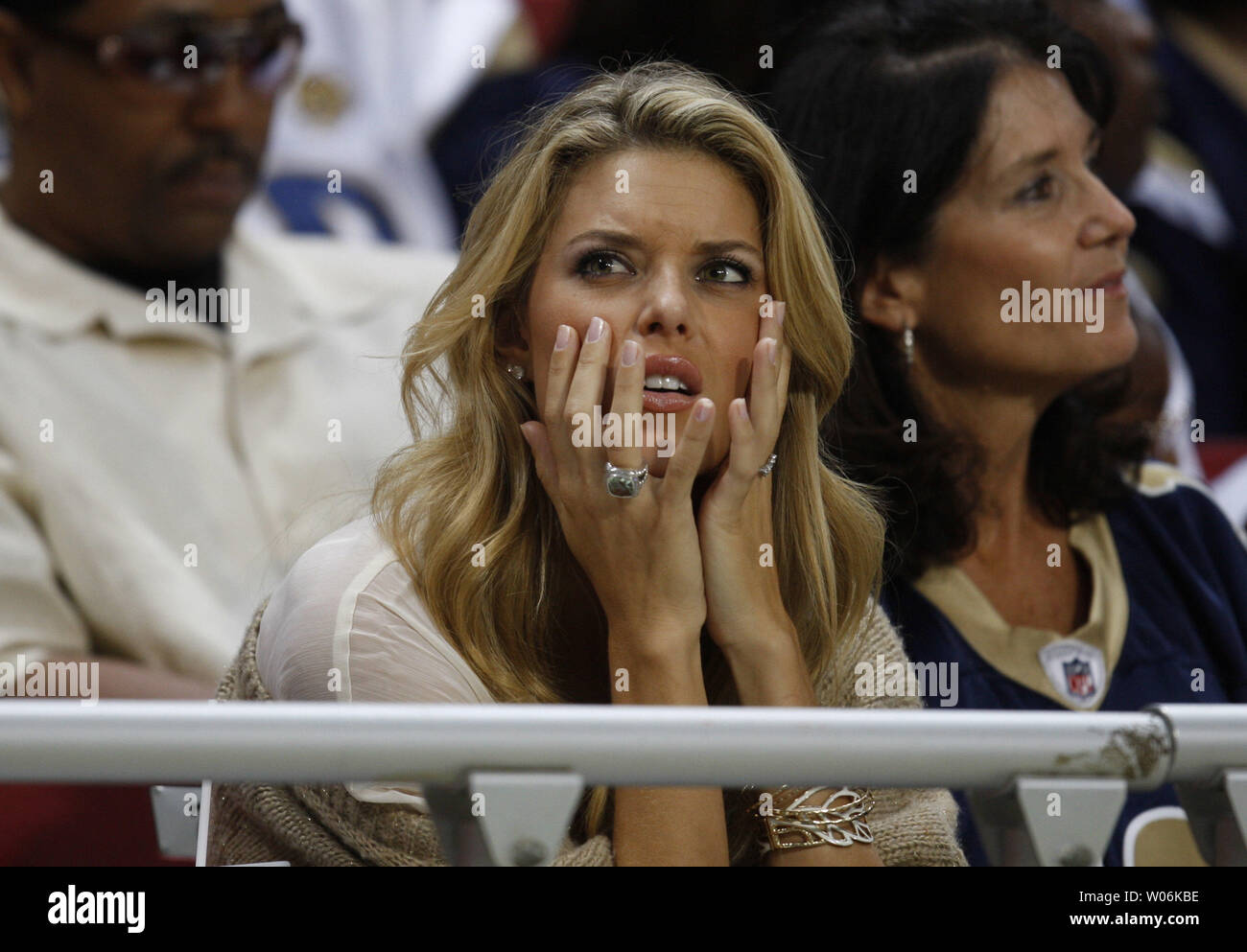 Miss California USA Carrie Prejean, girlfriend of St. Louis Rams ...