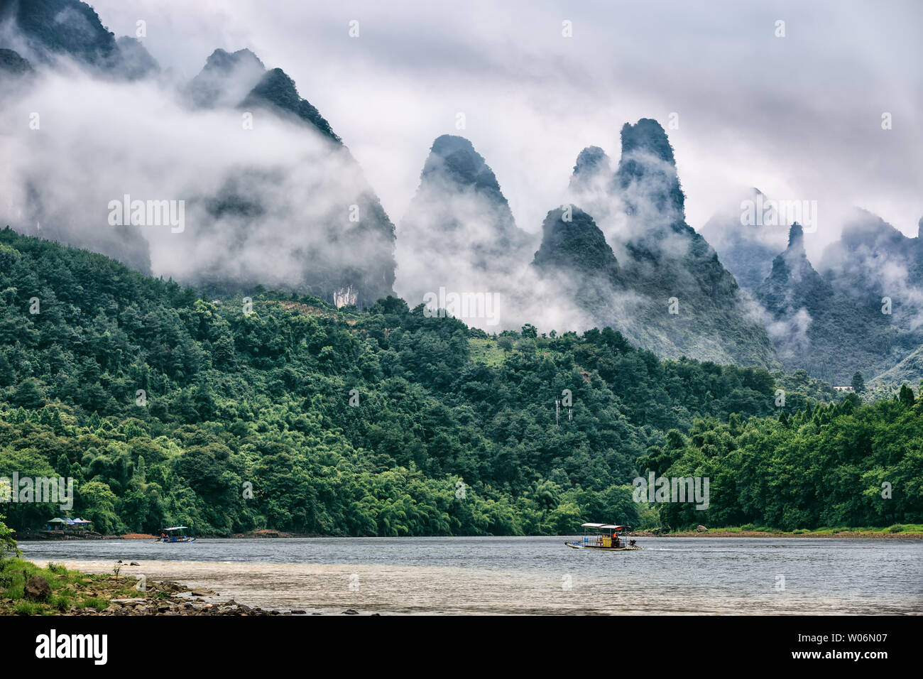 The most beautiful Li River Stock Photo - Alamy