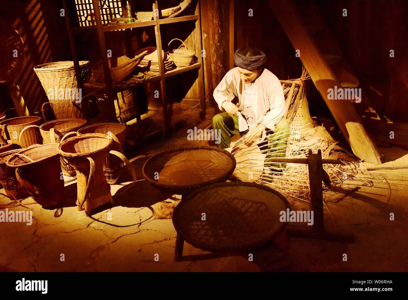Bamboo weaving hi-res stock photography and images - Alamy