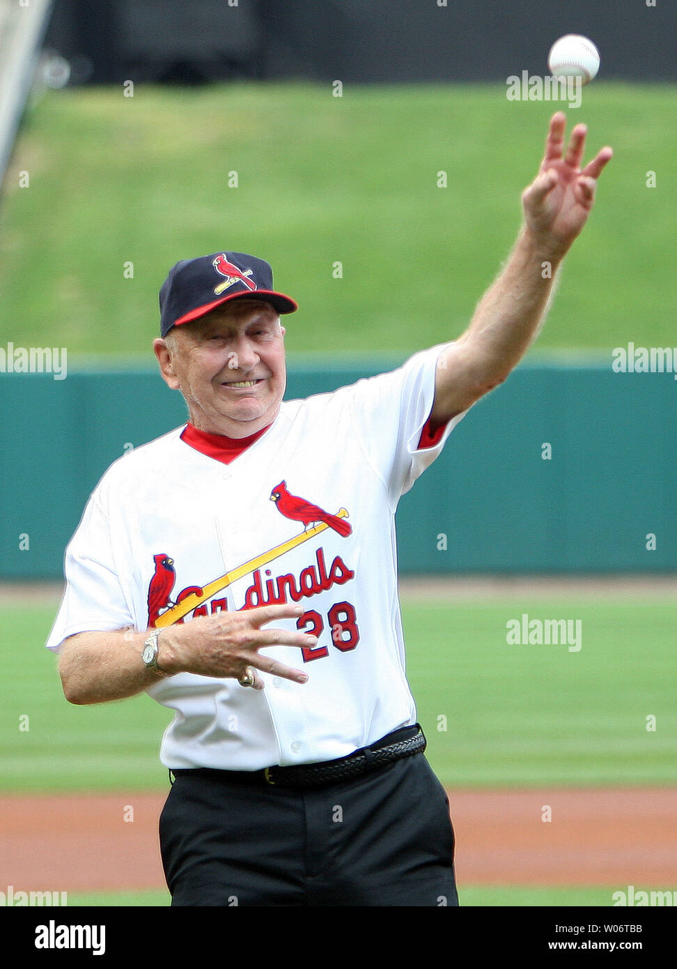 Former St. Louis Cardinals outfielder and first baseman Joe Cunningham ...