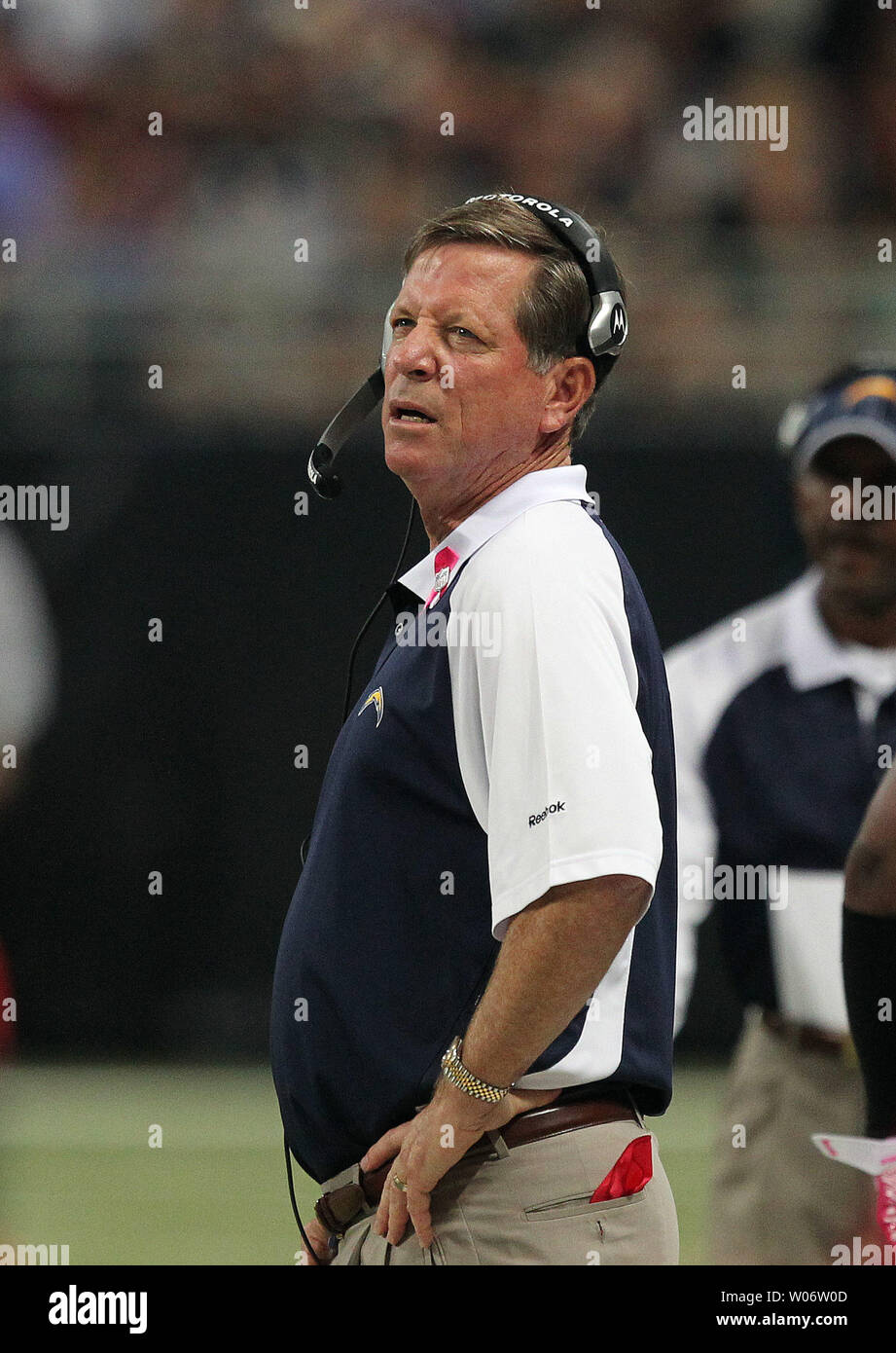 San Diego Chargers head football coach Norv Turner doesn't like what he ...