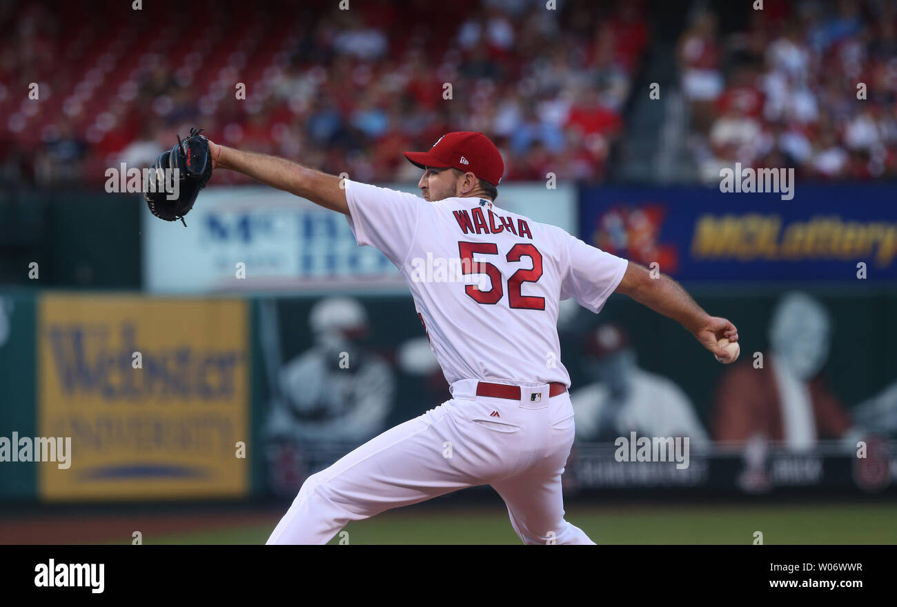 St. Louis Cardinals starting pitcher Michael Wacha delivers a pitch to ...