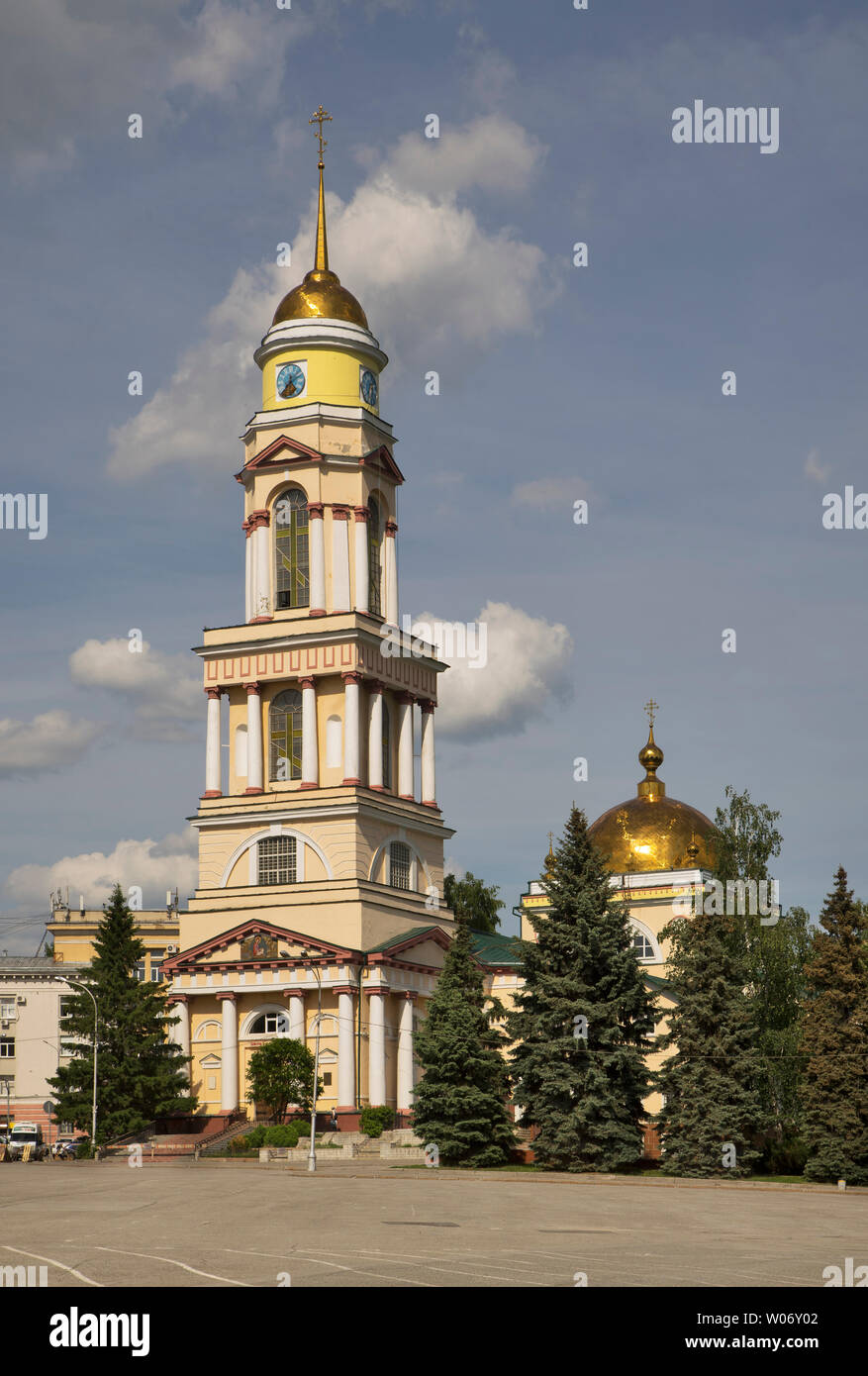 Nativity of Christ cathedral at Cathedral square in Lipetsk. Russia ... Nativity of Christ cathedral at Cathedral square in Lipetsk. Russia ...