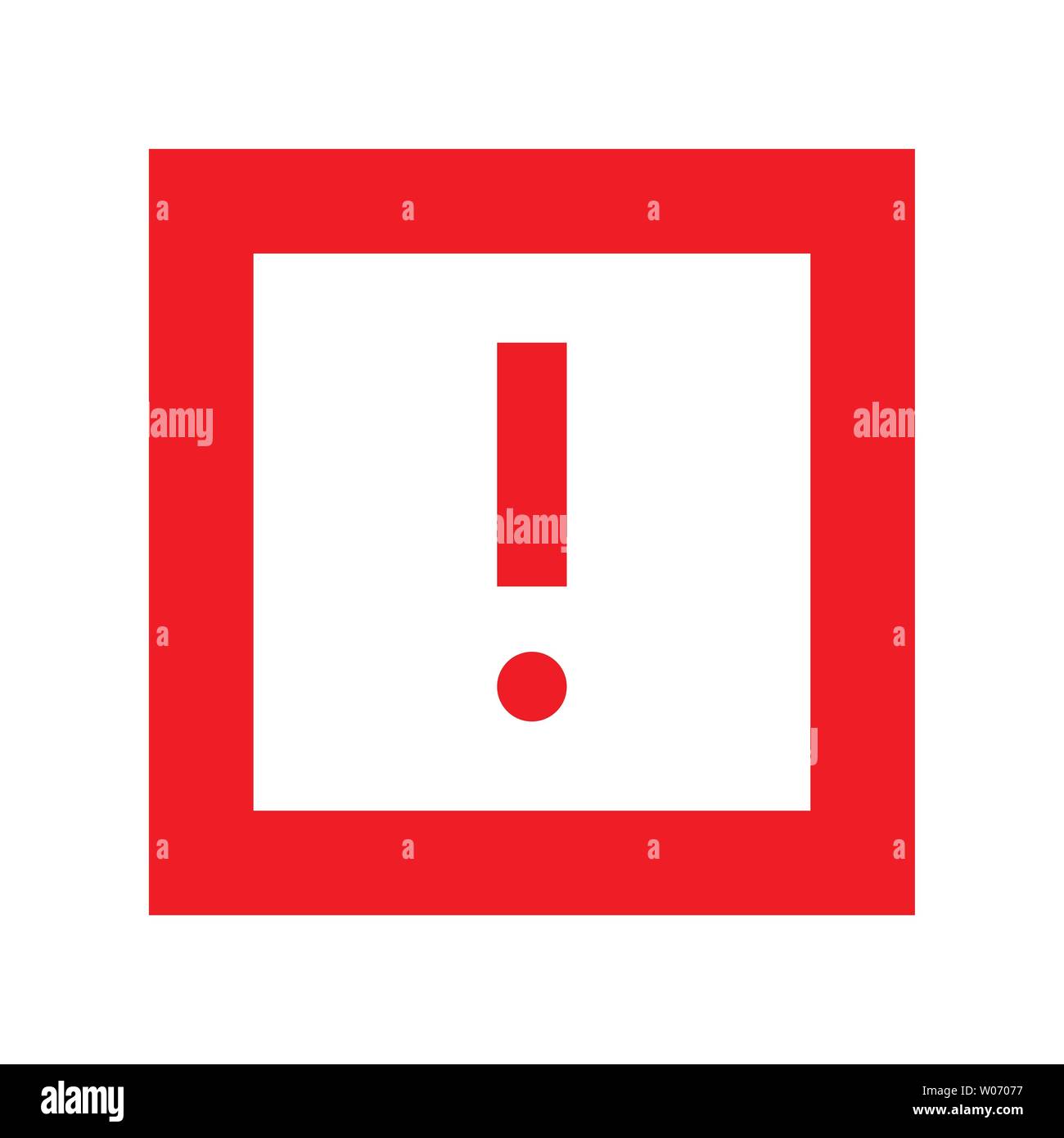 danger icon. flat illustration of danger vector icon for web. perfect ...