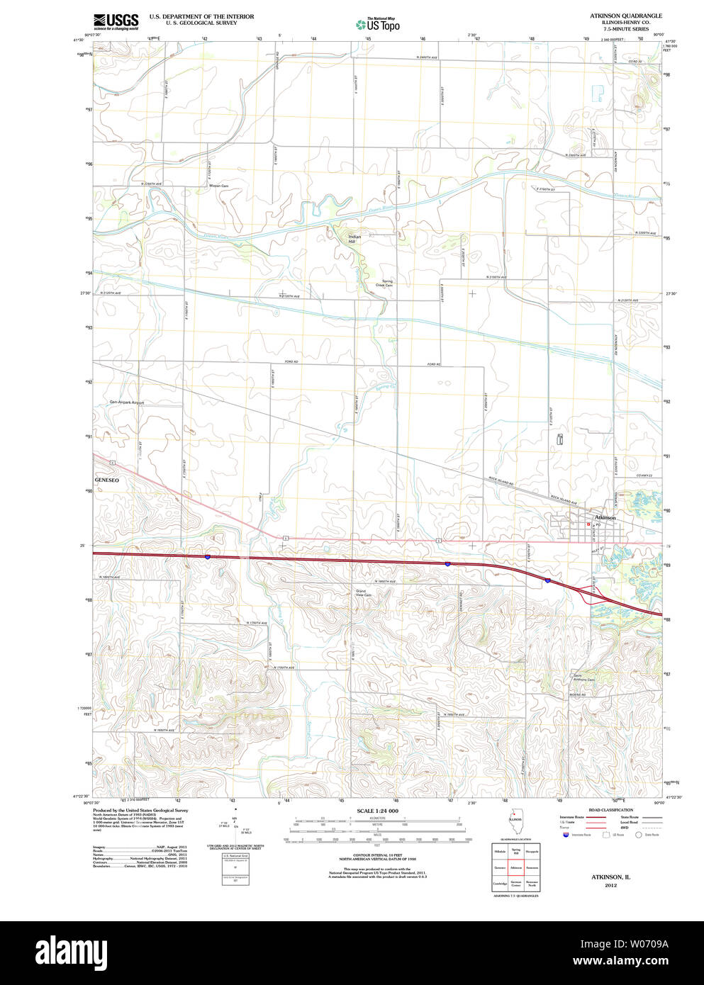 Atkinson map hi-res stock photography and images - Alamy