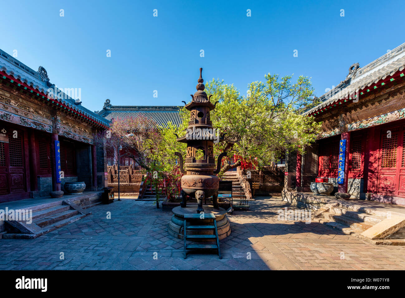 Gutta Park, Jinzhou, Liaoning Province, Guangji Temple Ancient Complex ...