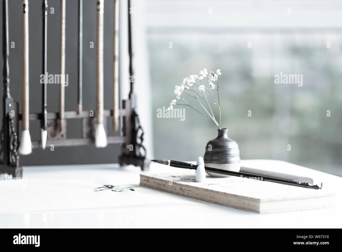 Demonstration of calligraphy hi-res stock photography and images - Alamy