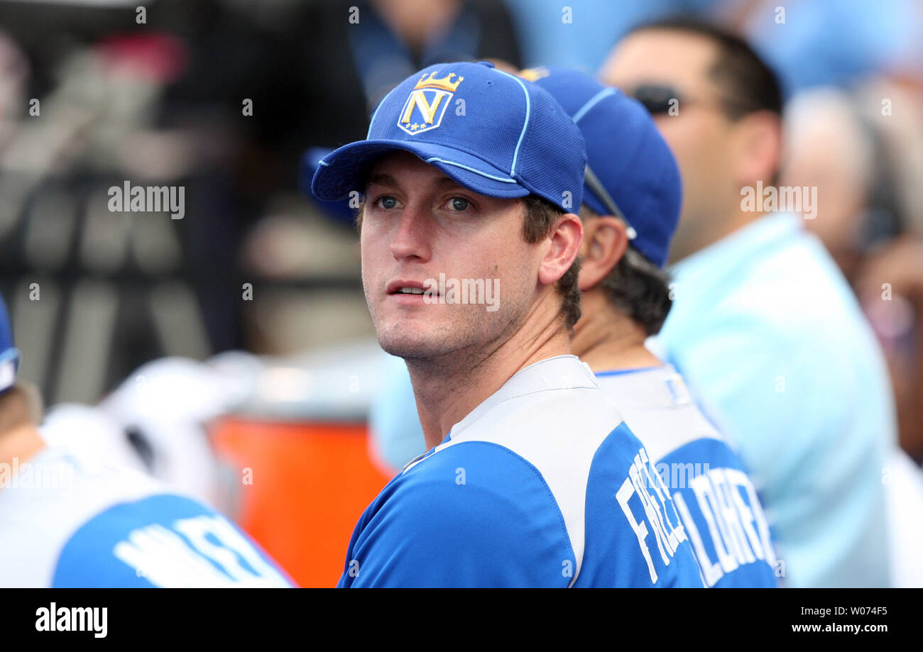 St. Louis Cardinals David Freese looks around before watching the ...
