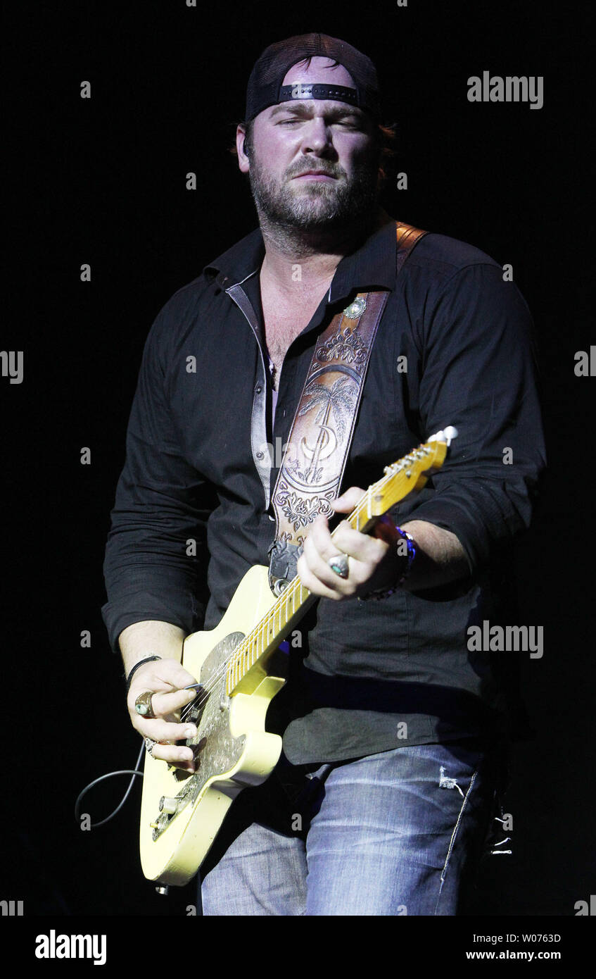 Singer Lee Brice performs a benefit concert at the Pageant Theater for ...