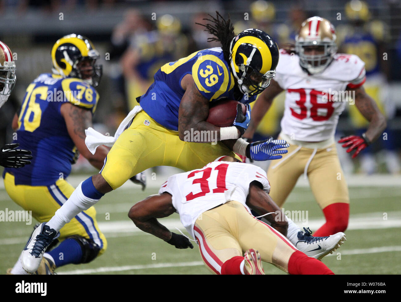 St louis rams steven jackson hi-res stock photography and images - Alamy
