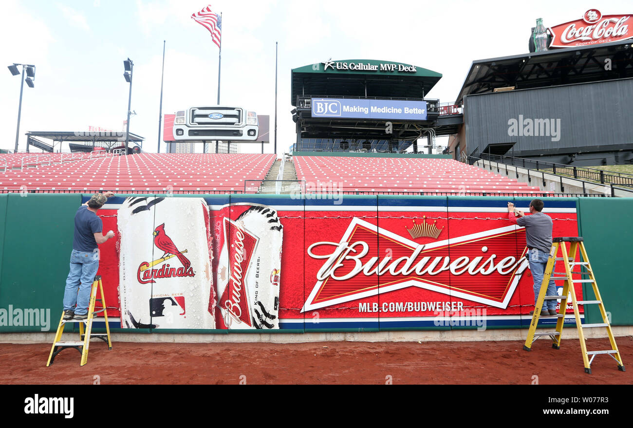 Budweiser sign baseball hi-res stock photography and images - Alamy