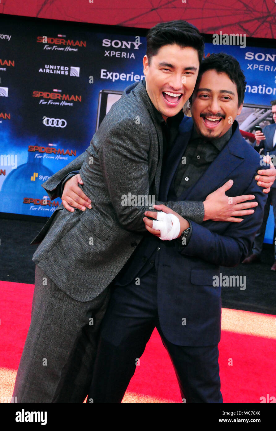 Hollywood, California, USA 26th June 2019 Actors Remy Hii and Tony ...