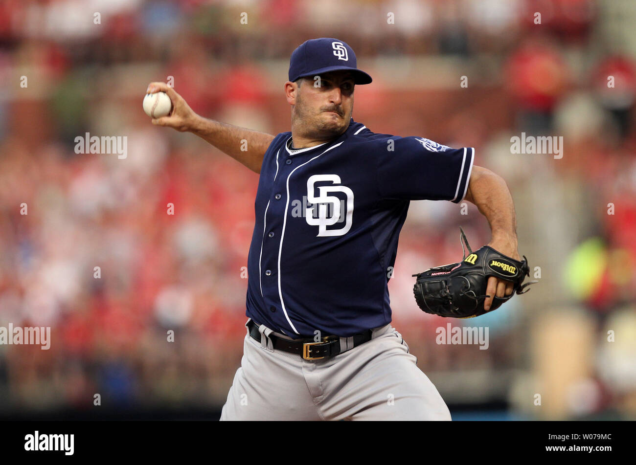 San Diego Padres starting pitcher Jason Marquis delivers a pitch to the ...