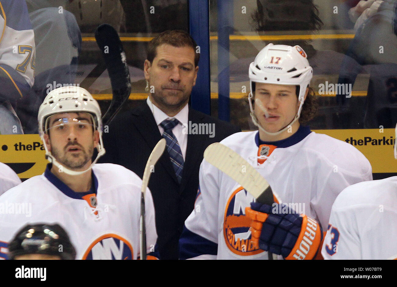 Former St. Louis Blues center now New York Islanders assistant coach ...