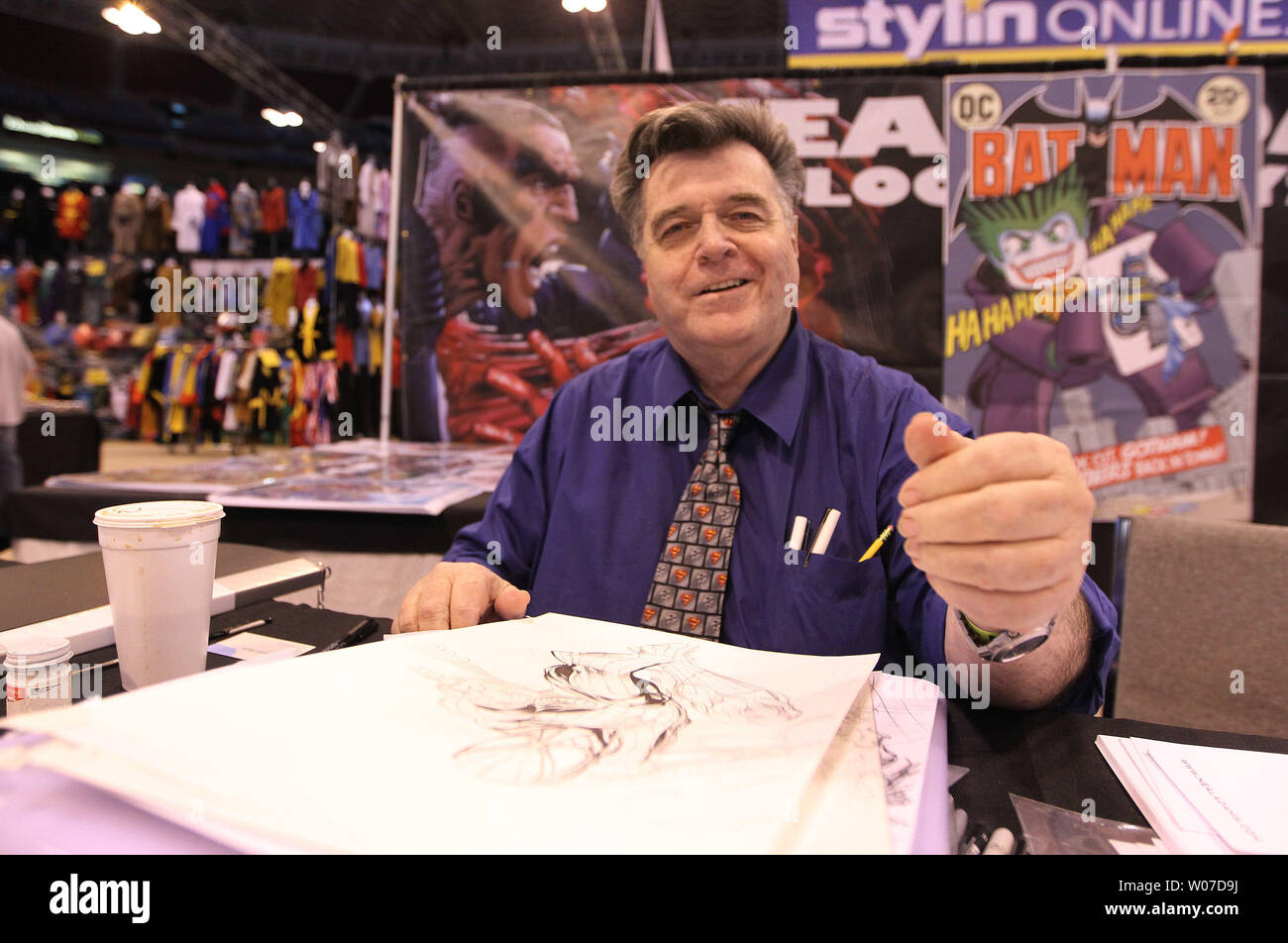 Comic book artist hi-res stock photography and images - Alamy