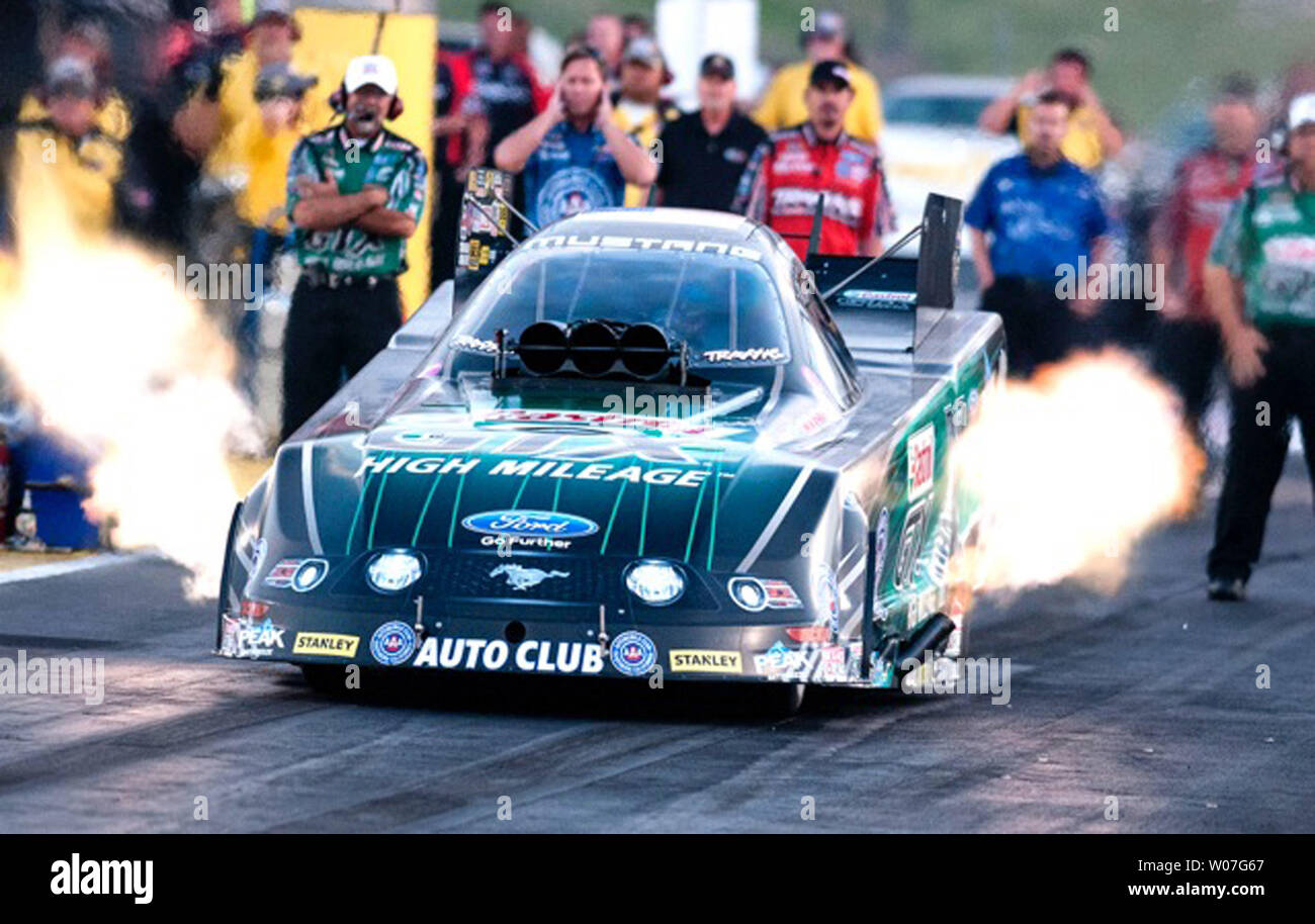 John Force in the Castrol GTX High Mileage funny car is the #1 ...