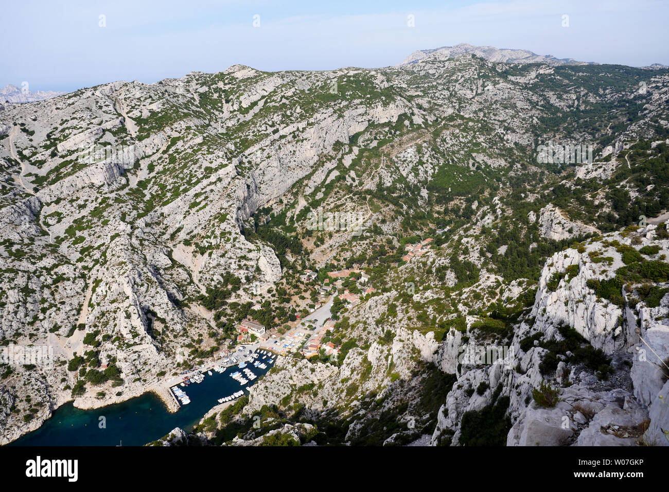 France calanques national park morgiou hi-res stock photography and ...