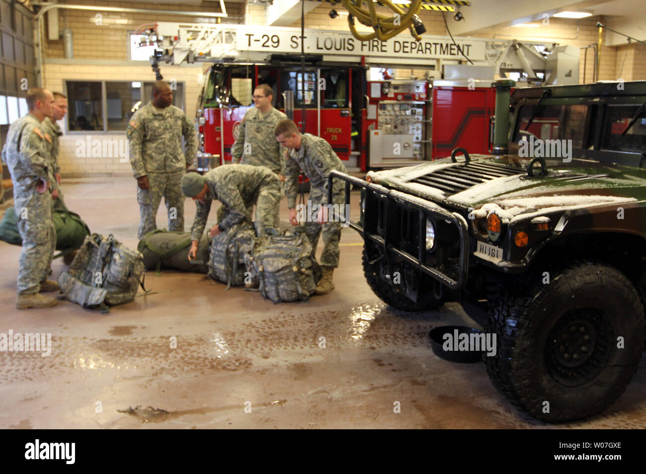 National guard ferguson hi-res stock photography and images - Alamy