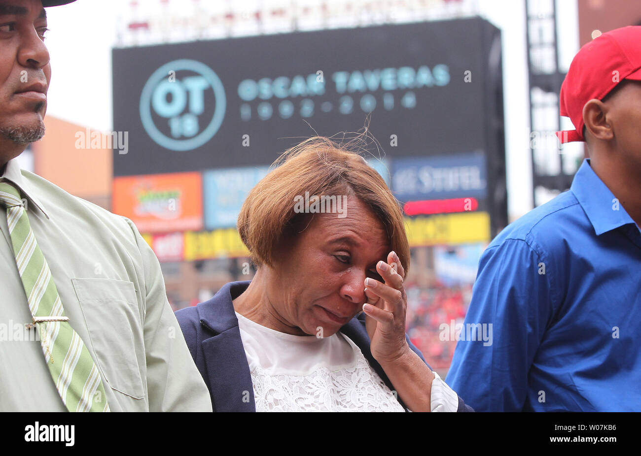 Marcela Cabrera the mother of the late St. Louis Cardinals right ...