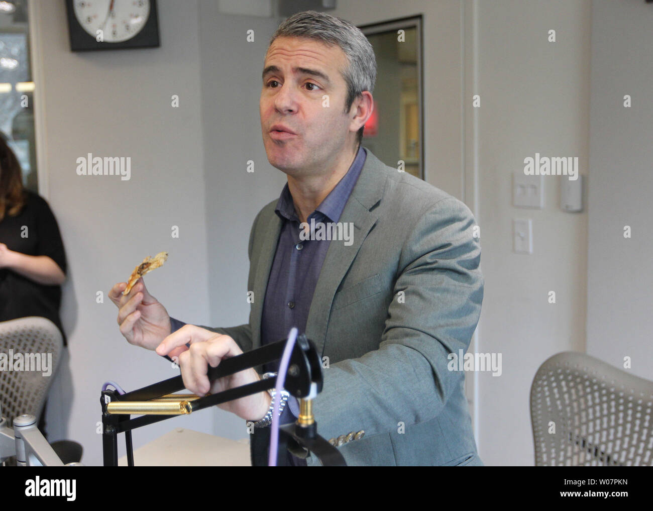 Bravo''s nightly series "Watch What Happens: Live" host Andy Cohen eats ...