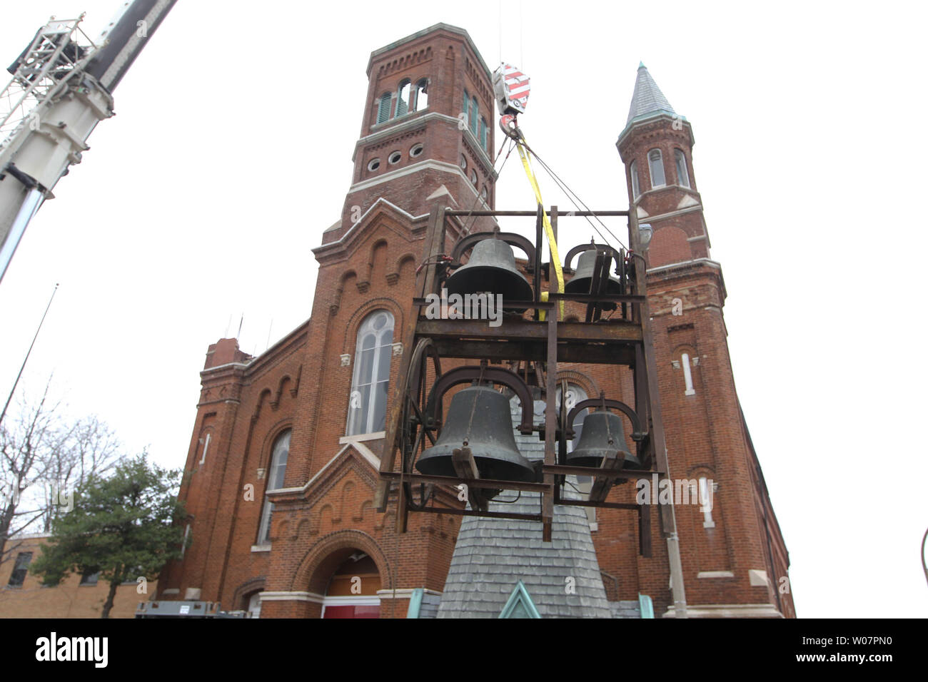 Lowered steeple hi-res stock photography and images - Alamy