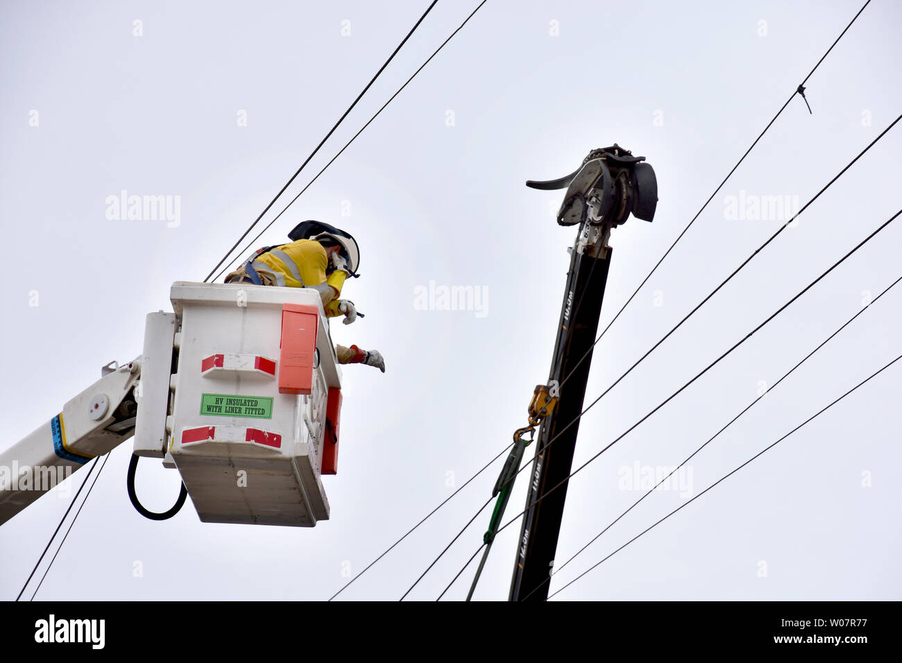 ELEVATED WORK PLATFORMS Stock Photo - Alamy