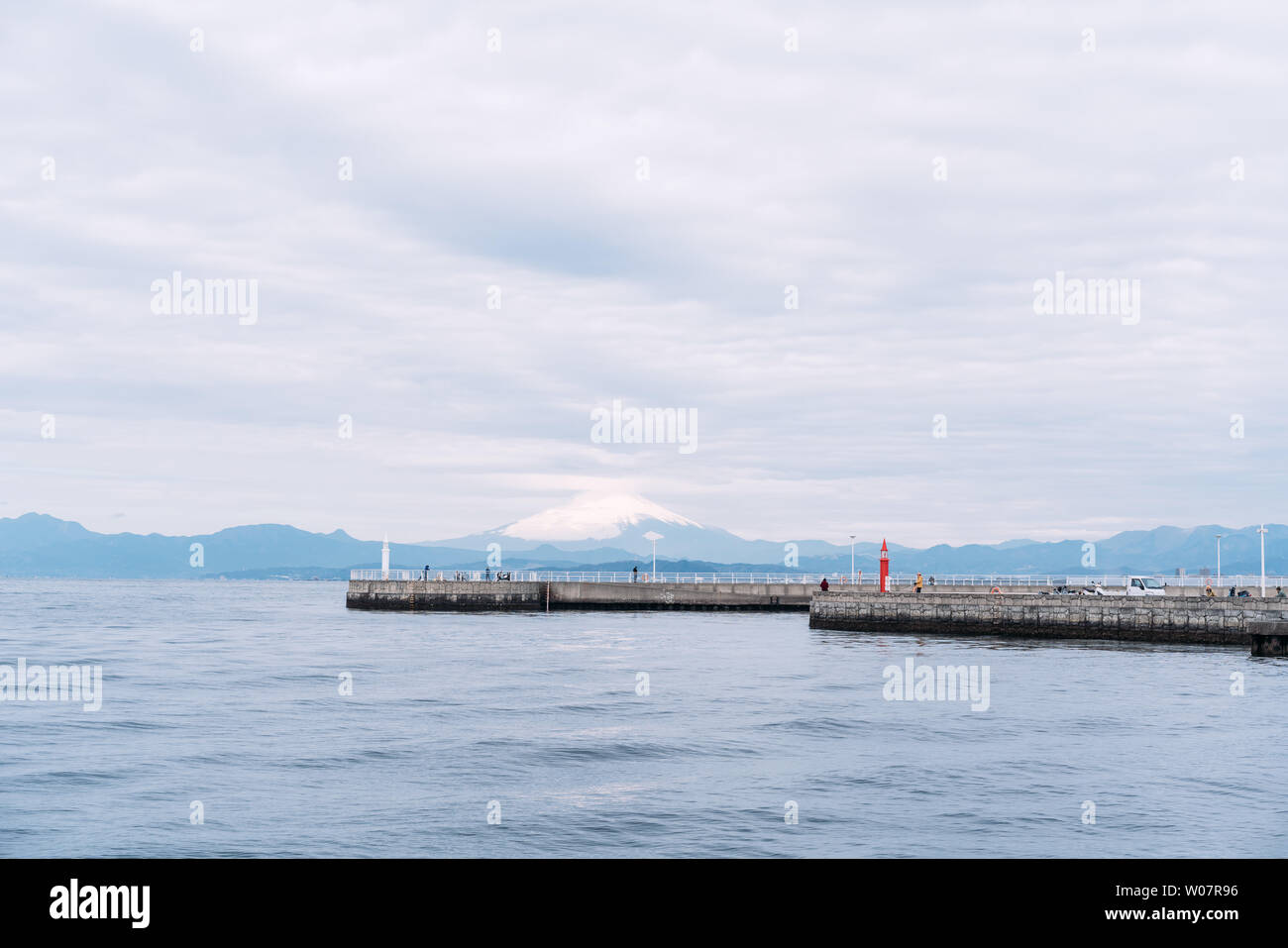 Japan Travel | The Island of the Kamakura River One person looks at the ...