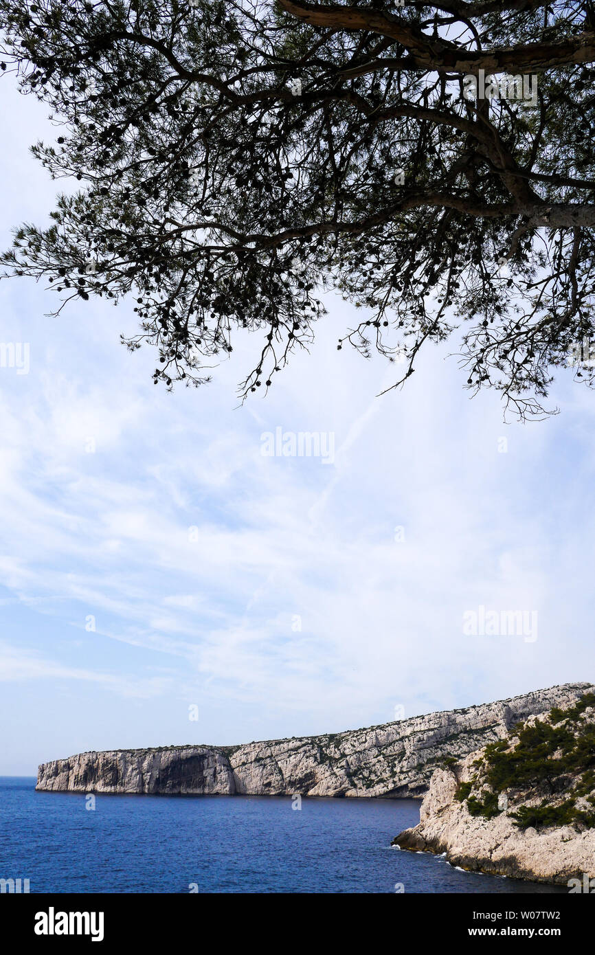 France calanques national park morgiou hi-res stock photography and ...