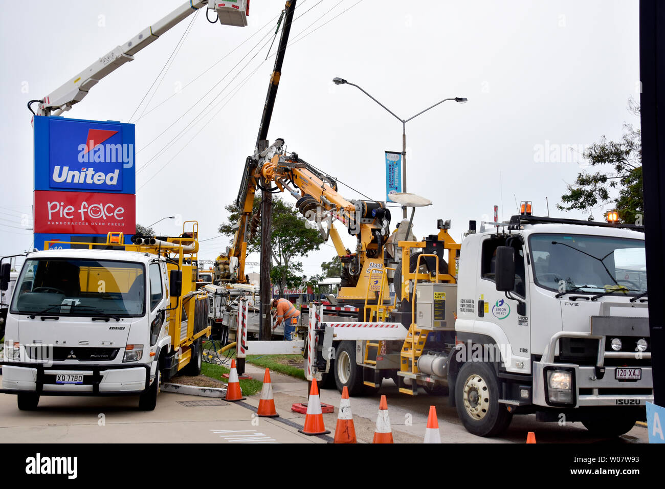 ELEVATED WORK PLATFORMS Stock Photo - Alamy