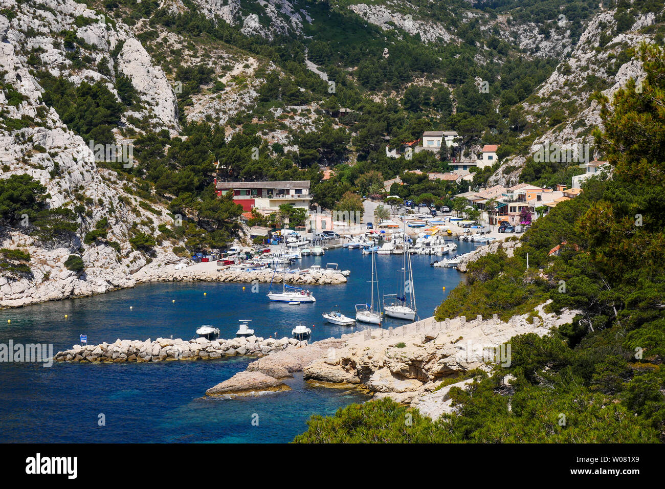 Morgiou calanque calanques marseille hi-res stock photography and ...