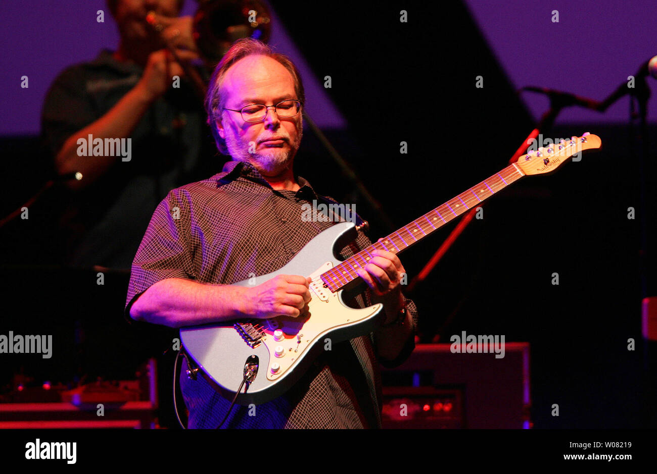 Walter Becker, guitarist, bassist and co-founder for the band Steely ...