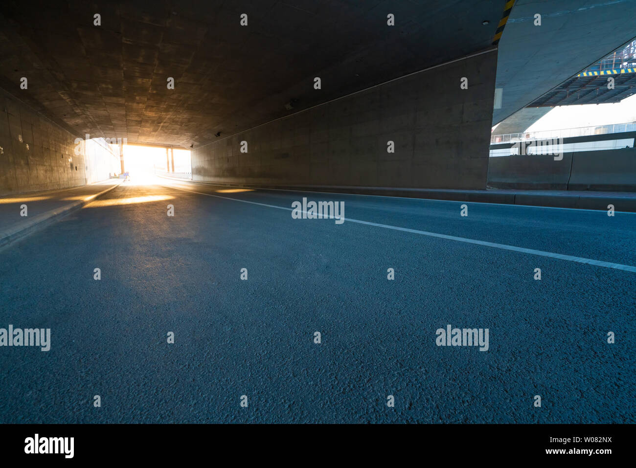 Tunnel road background hi-res stock photography and images - Alamy