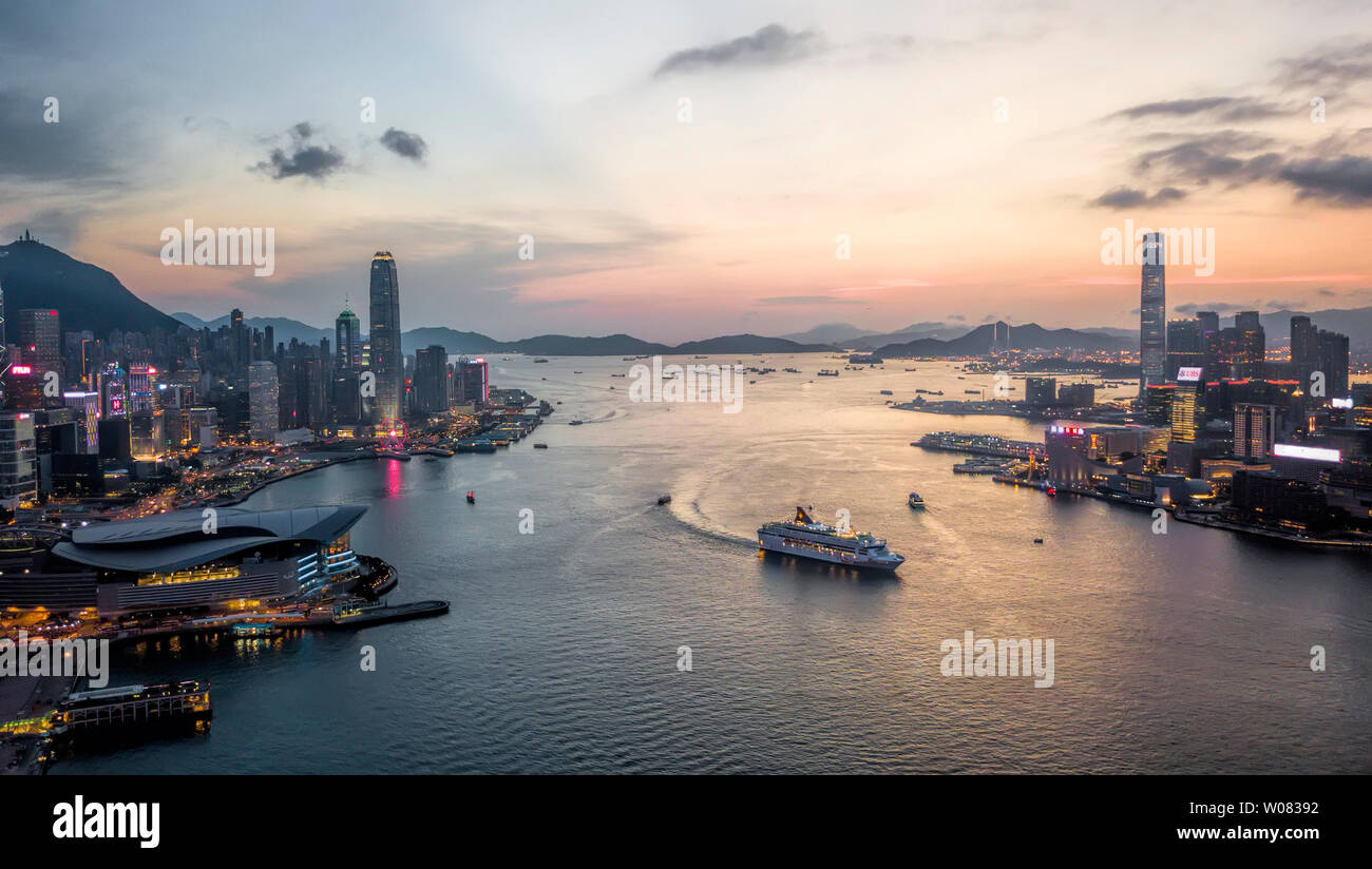Hong kong aerial hi-res stock photography and images - Alamy