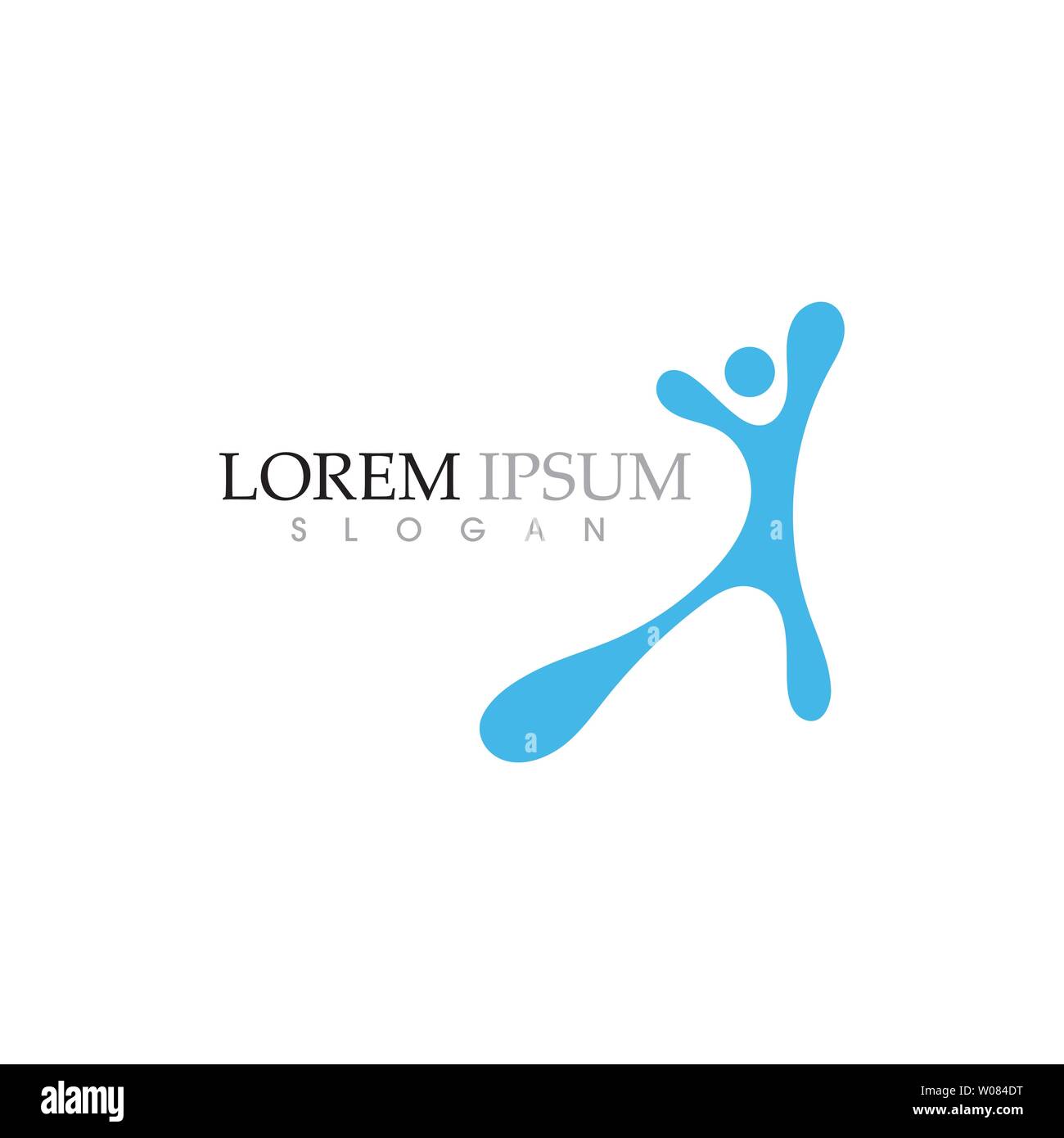 Human character logo sign illustration vector design Stock Vector Image ...