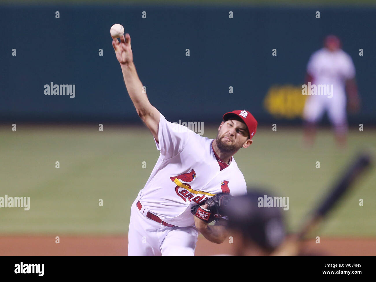 St. Louis Cardinals starting pitcher Michael Wacha delivers a pitch to ...