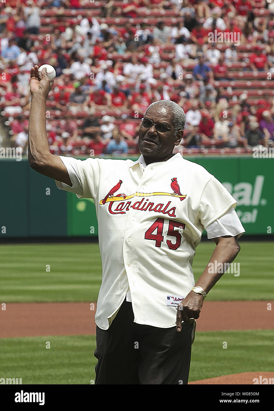 National Baseball Hall of Fame member and former St. Louis Cardinals ...